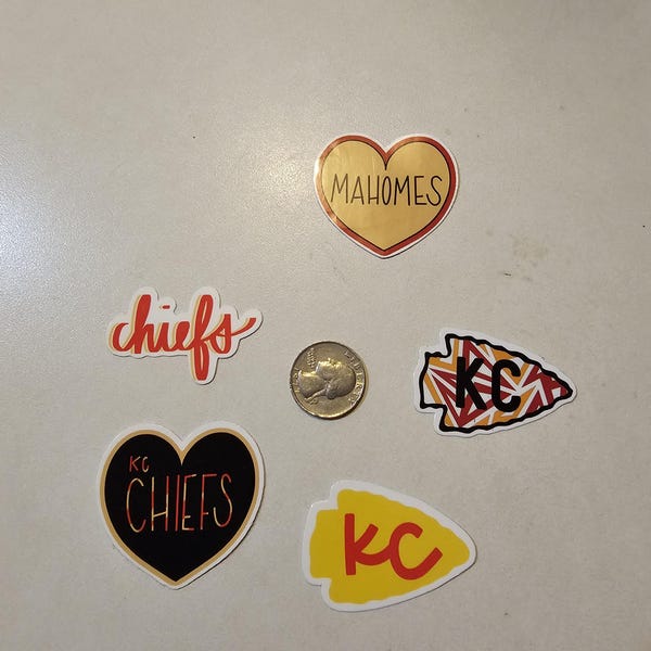 KC Chiefs Vinyl Decals | Kansas City Chiefs Vinyl Stickers | Arrowhead ...