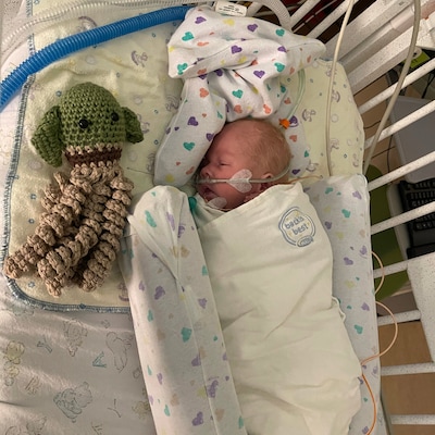 NICU Preemie Octopus Handmade Newborn & Preemie-buddy, Comfort Octopus ...