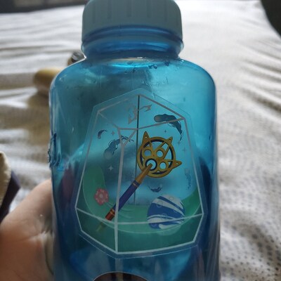 FFX Final Fantasy Ten Terrarium Yuna and Tidus Clear Waterproof Vinyl ...