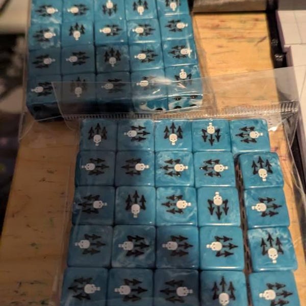 Glorious Ale, Tabletop Football Dice Set - Etsy