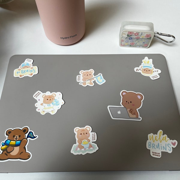 UCLA Bruins Sticker | Waterproof | Die Cut Sticker | College Student ...