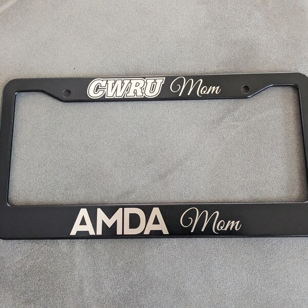 Custom Laser Engraved License Plate Covers | Frames - Etsy