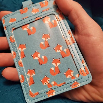 Fox Card Holder Medical Cardholder Credit Card Holder - Etsy