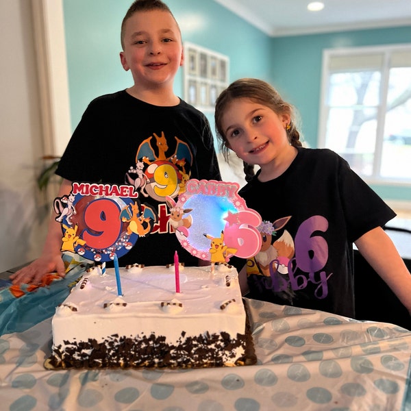 Eevee Custom Birthday Invitation, Personalized Eevee Inviation, Eevee ...