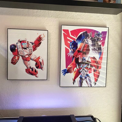 Optimus Prime Transformers TFCON Print - Etsy