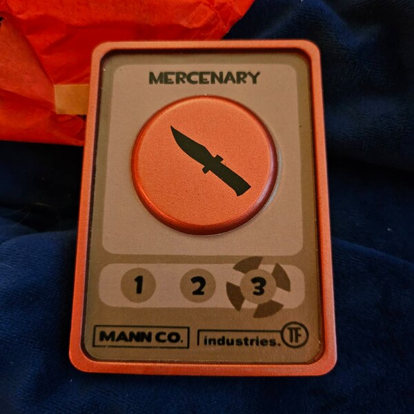 Bronze Mercenary Badge - Etsy