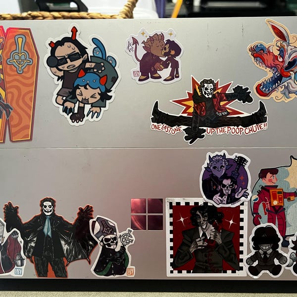 Aether Nameless Ghoul Ghost Band Stickers - Etsy
