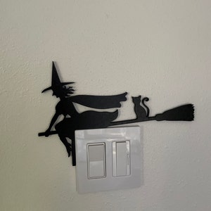 Halloween Door Corner Sign, Witch Halloween Decor, Halloween Witch Sign ...