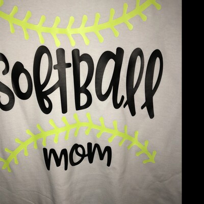 Softball Mom SVG Softball Thread SVG Cut File Dxf & SVG Files ...