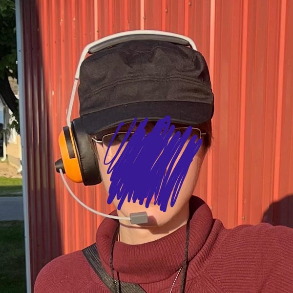 Scout Headset for Cosplay (team Fortress 2/TF2) 1:1 Replica / 3D ...