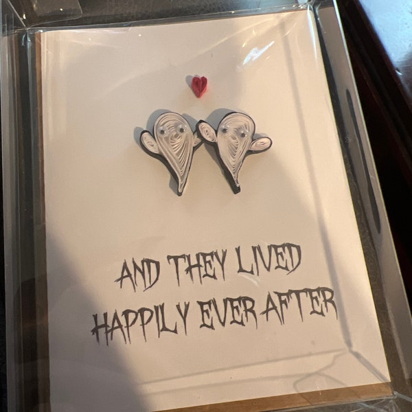 Cute I Love You Card. Funny Math Gift. Mathematics Equation Quilled ...