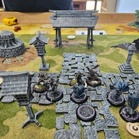 Dnd Terrain Ruined Boathouse Fantasy Goblin Dwarve Elves and - Etsy