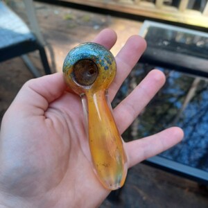 Mystery Glass Pipes Smoking Hand Pipe Glass Handmade Unique - Etsy