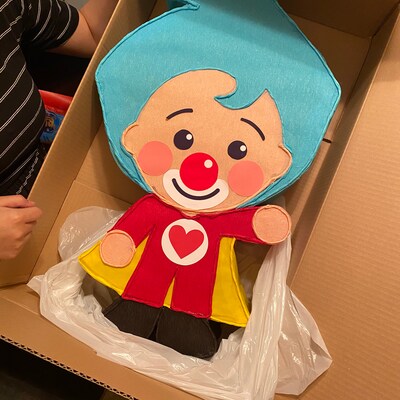 Plim Plim Pinata Clown Pinata Plim Plim Birthday Plim Plim Party Plim ...