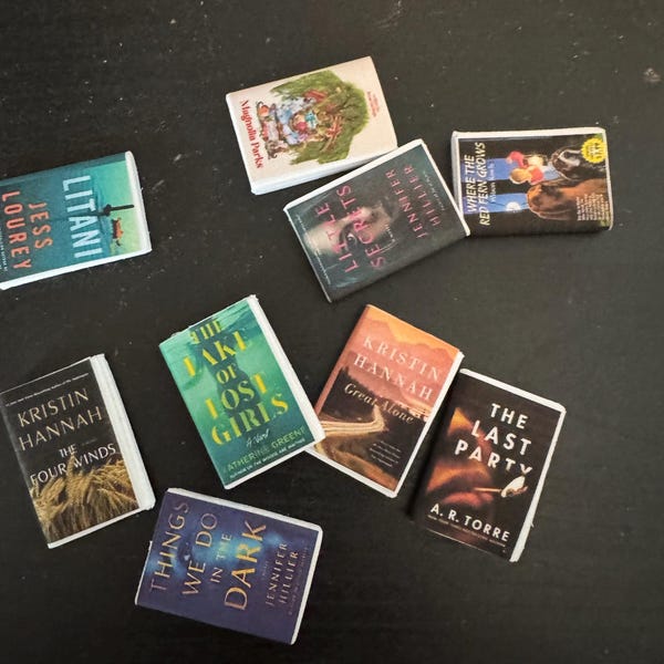 Mini Book Blanks / Miniature Foam Books for TBR Jars, Book Ornaments ...