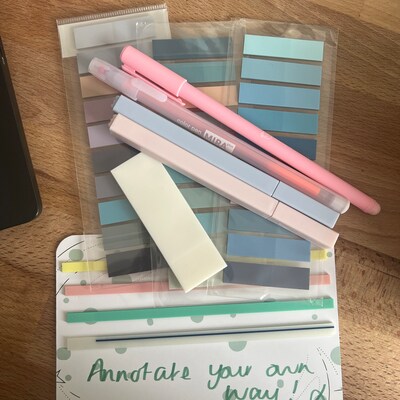 Annotating Kit //book Annotation, Book Annotation Kit, Book Tabs ...
