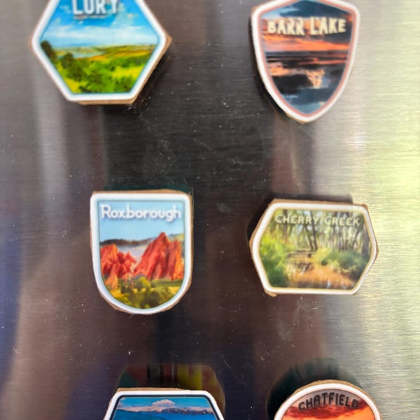 Texas State Parks Sticker Sheet, Water Resistant Vinyl Checklist ...