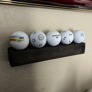 Golf Ball Shelf Floating Golf Display Golf Ball Wall Display Wall Golf ...