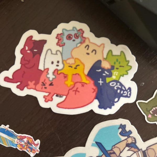 Rainworld Slugcat Pile, Survivor, Monk, Hunter, Artificer, Gourmand ...