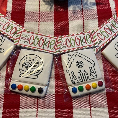 Printable DIY Cookie Kit Instruction Card 3.5 X 5 Printable Cookie Tag ...