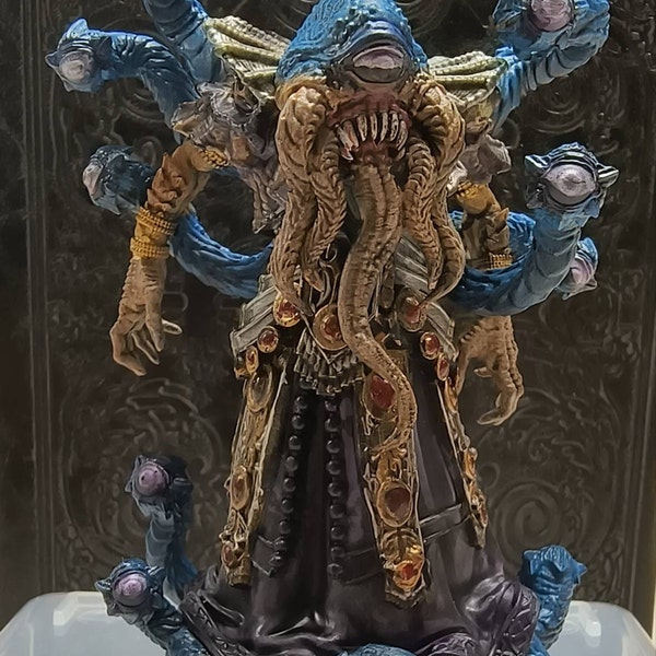 Water Monk // Bo Staff Fighter // Female Waterbender // Dnd Mini - Etsy