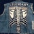 Ribcage Back Patch, Ribcage, Skeleton Patch, Bones Patch, Cloth Patch ...