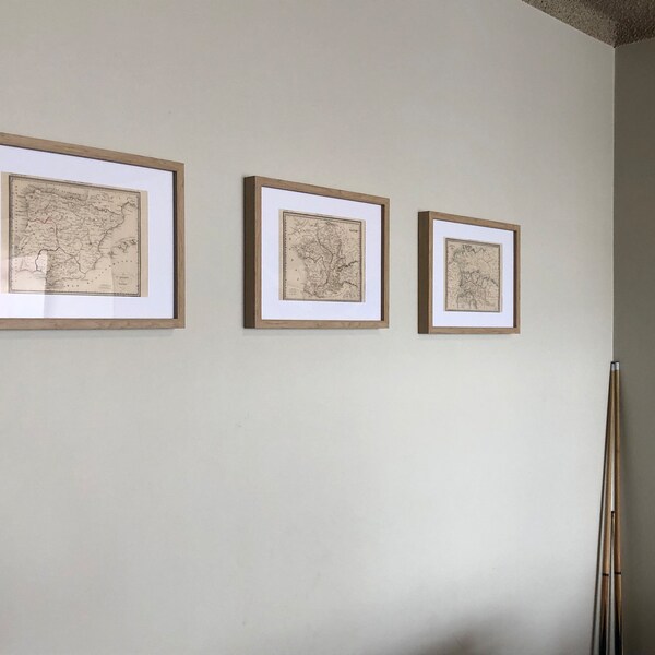 HOLLAND Old Map of the Netherlands and Belgium LARGE 1880 Original ...