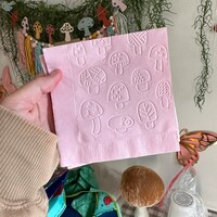 Clock Napkin Embossed Paper Napkin Party Birthday Open - Etsy