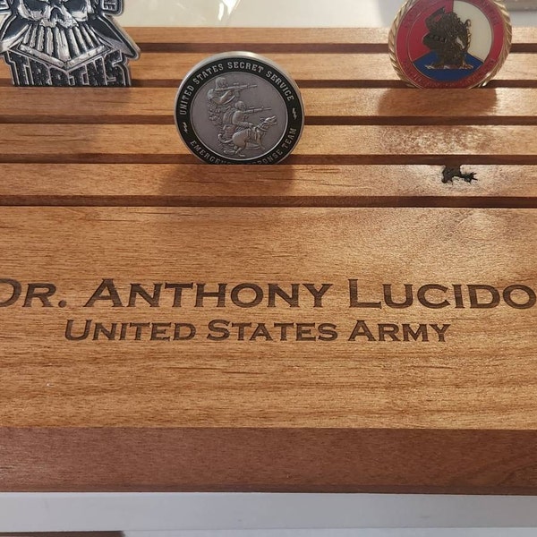 Challenge Coin Plaque - Etsy