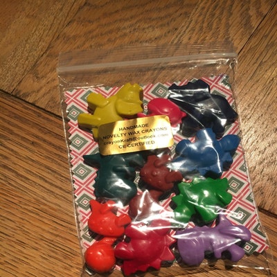 8 Kitten Cat Novelty Wax Crayons - Etsy