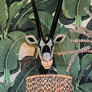 Decoupage Big 5 Ostrich Egg: This Ostrich Eggshell Piece Has Been ...