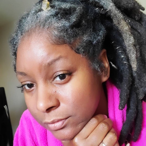 Citrine Crystal Loc Jewelry. Dreadlock Hair Accessories, Beads for ...