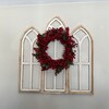 Round Wood Wall Decor Farmhouse Window Frame - Etsy