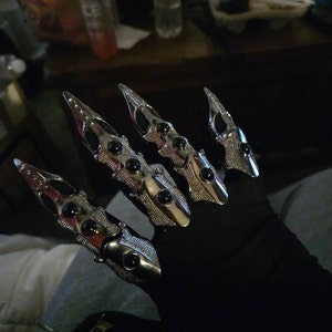 Upper Arm Cuff Open Adjustable Arm Bracelet Gothic Street Punk Arm ...