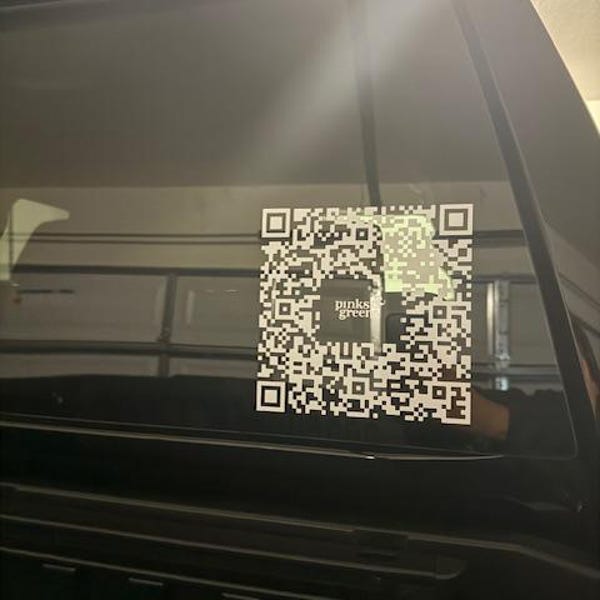 Design Your Own QR Code, Design Your Own Window Sticker, Custom Window ...