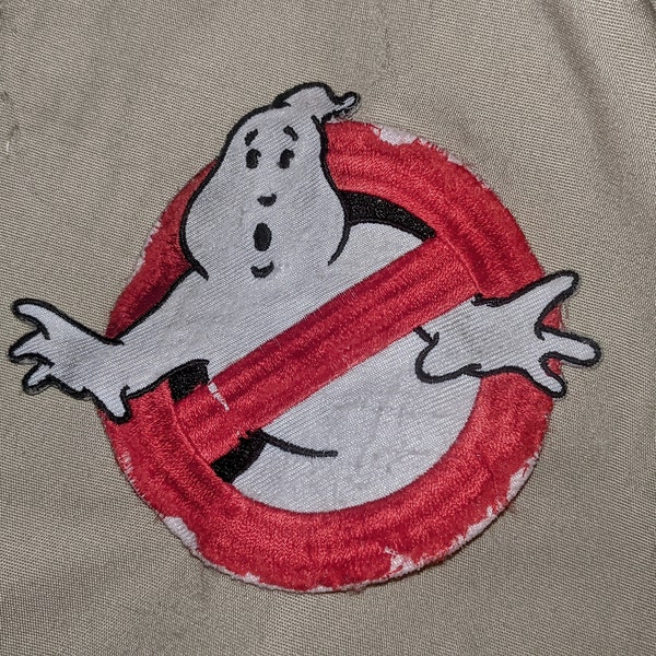 Ghostbusters No Ghosts Logo GB Halloween Costume - Uniform Embroidered Iron on Patch - Etsy