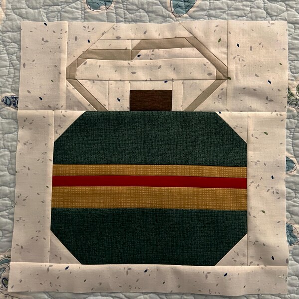 Don's Camping Canteen Quilt Block Pattern PDF - Instructions for 6 Inch ...