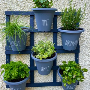 Herb Decals, Potted Plant Labels, Basil Label, Oregano Label, Gardening ...