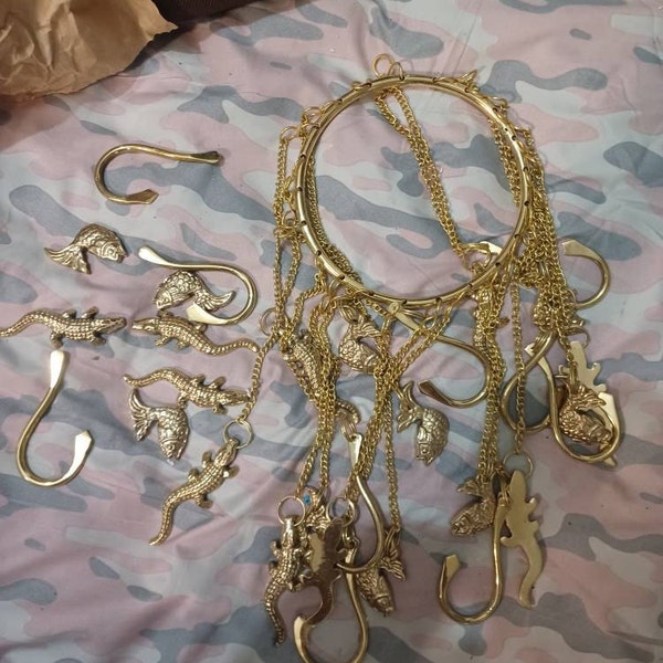 Brass Orisha Olosa Tools (ananagu Olokun Olosa Iroko Dada Ocha Ifa ...