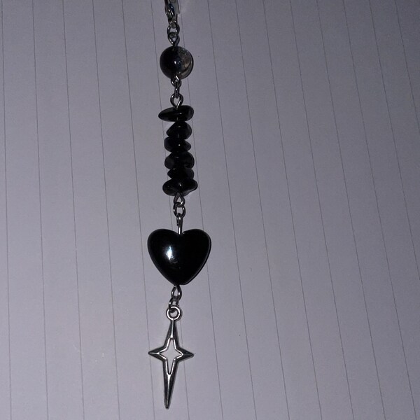 Celtic Knot With Dangling Inclusion Earrings {witchcraft, Y2k, Grunge ...