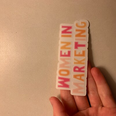 Women in Law Clear Sticker - Etsy