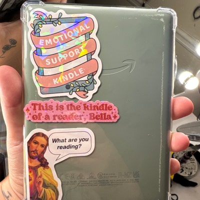 Fantasy Bookstack Sticker / Bookish Sticker / Bookish Merch / Kindle ...