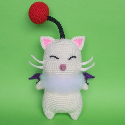 Crochet Pattern: Moogle Amigurumi PDF File ENGLISH (Instant Download ...