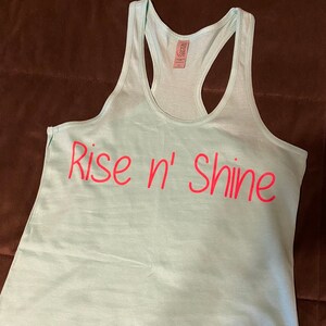 Custom Racerback Workout Tanks Custom Tank Top Running Top | Etsy