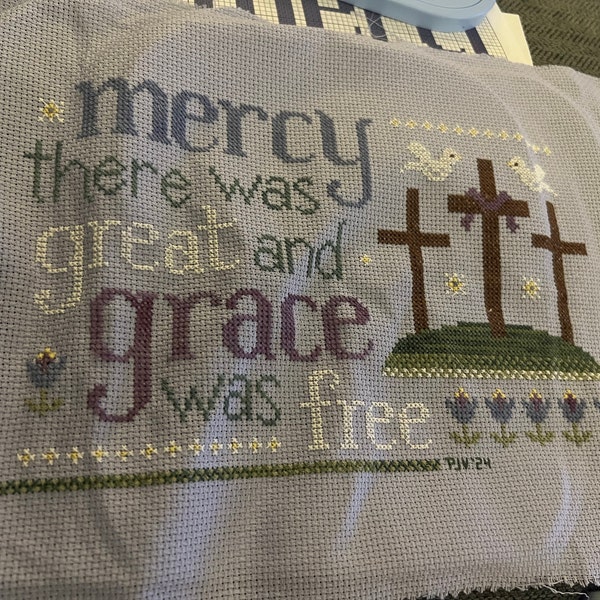 Patriotic Cross Stitch Pattern - Glory Glory Hallelujah - Instant ...