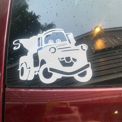 Mater Decal Cars Decal Car Decal Wall Decal Laptop Decal - Etsy