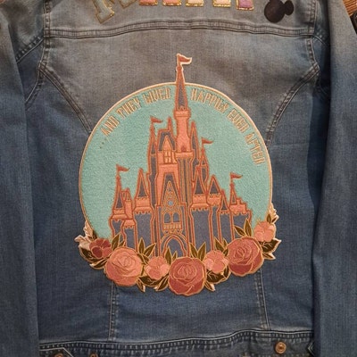 Disneyworld Castle Patch, Iron on Patch, Sew on Patch, Patches for ...
