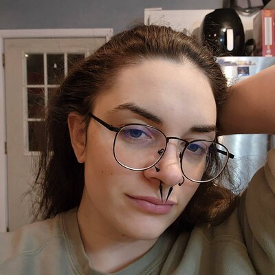 Long Black Spike Labret Body Piercing Jewelry, TITANIUM, Lip Barbell ...