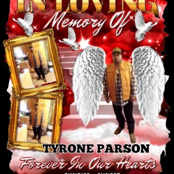 In Loving Memory PNG, Gold Red Sky Heaven's Stairway Memorial ...