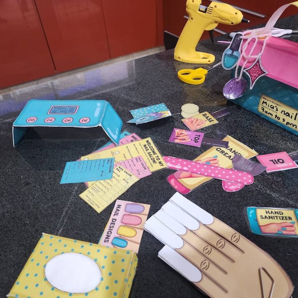 DIY Printable Paper Toy Kit: Cozy Polar Bear & House Box Digital ...